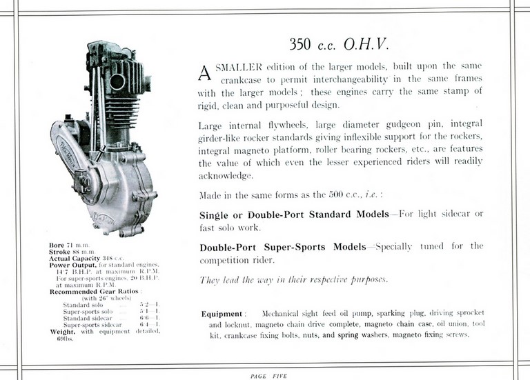 Présentation : Blackburne engines 1931